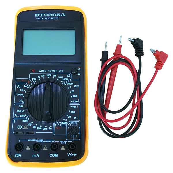 Multimeter Digital Dt9205A at Mary Greenwell blog