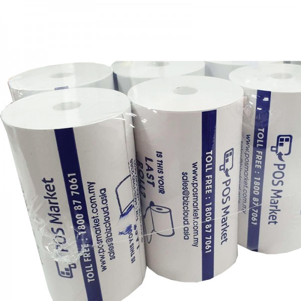 Thermal Paper Roll 80mm Width X 27m Length 10 Rolls Coreless thermal-paper-roll-80mm-width-x-27m-length-10-rolls-coreless