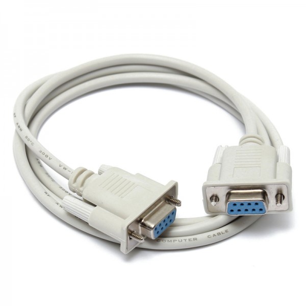 Serial RS232 DB9 9Pin Female to Female Cable